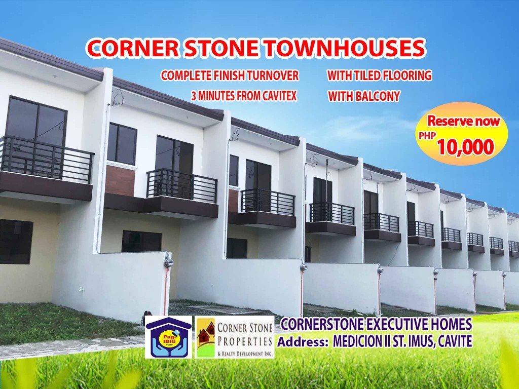 Cornerstone - Pag-ibig Rent to Own Houses for Sale in Imus Cavite